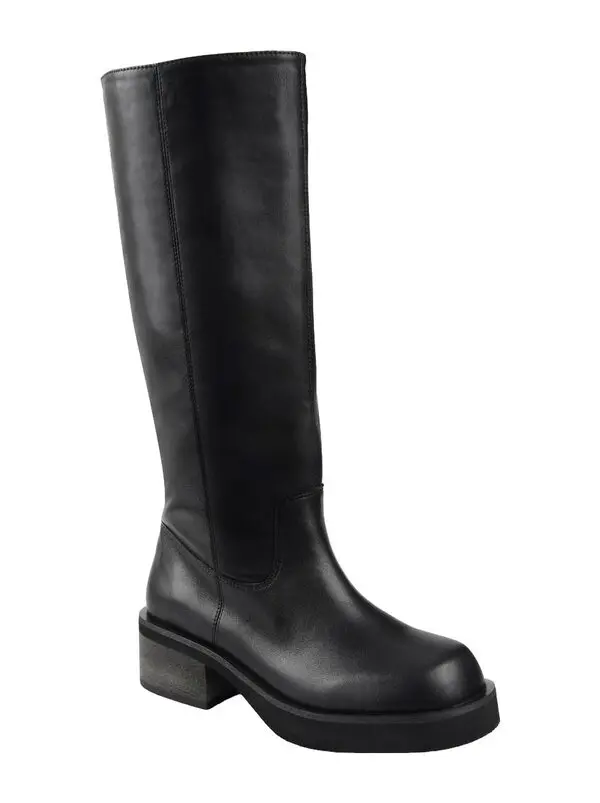 CANDIE'S Casmir Knee High Boots - Black