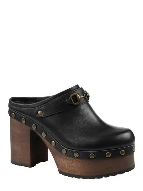 CANDIE'S Kelsee Platform Clogs - Black