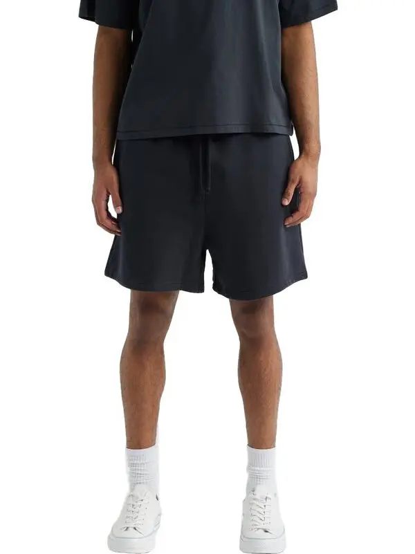 ELWOOD Core Cotton Sweat Shorts - Vintage Black