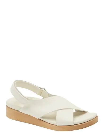 PEDRO GARCIA Barna Slingback Sandal - Creme Cervo-light Pine
