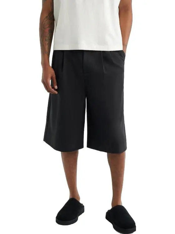 ELWOOD Formal Core Pleated Shorts - Vintage Black