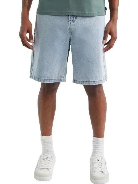 Rip Curl Walking Denim Shorts - Washed Blue