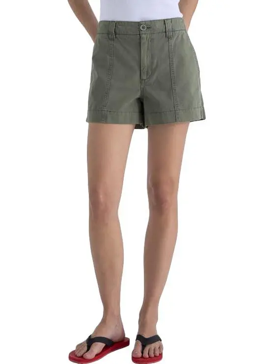 PISTOLA Mason Cotton Twill Shorts - Meadow