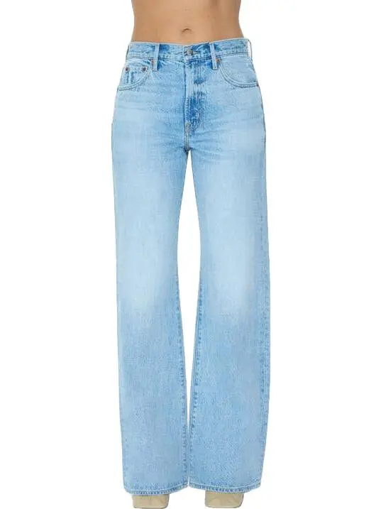 PISTOLA Larsen High-waist Wide-leg Jeans - Mellow