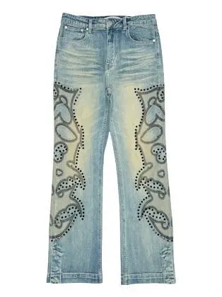 DUAA Mountain Denim Wash Jeans - Blue