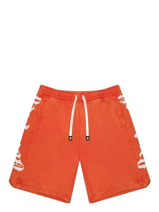 GODSPEED Courtside Shorts - Orange Wash