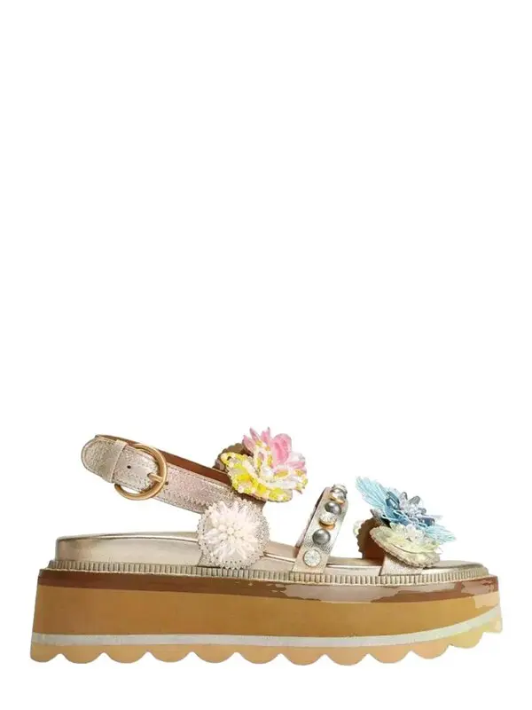 Kurt Geiger Octavia Sandals - Gold