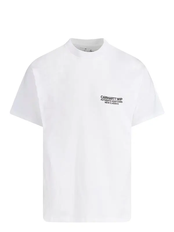 Carhartt Work In Progress T-shirt "sean Hamilton 03 - White