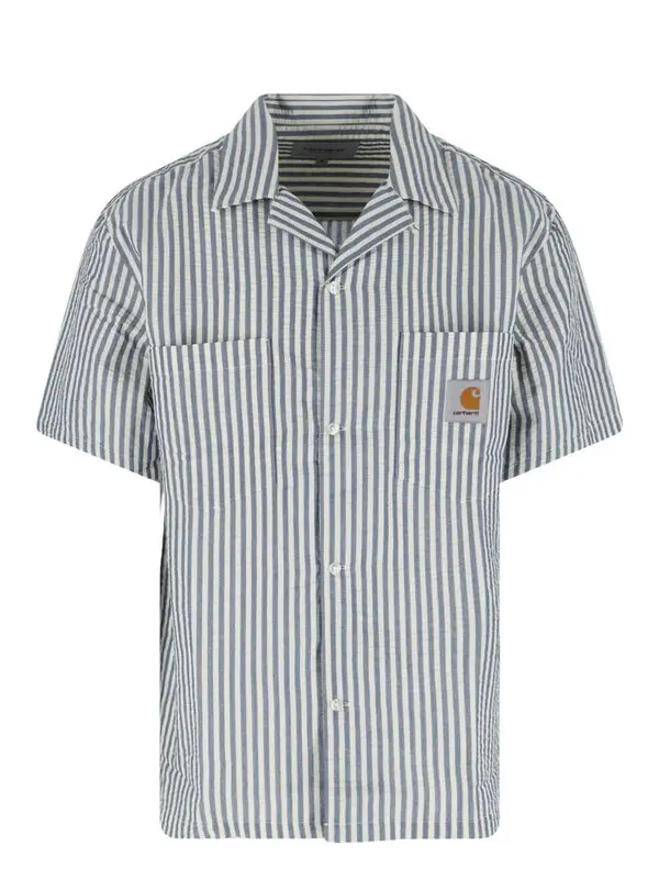 Carhartt Work In Progress Shirt "leevel - Light Blue