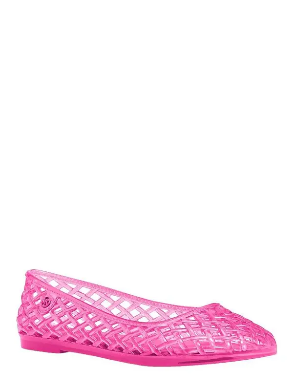 Michael Kors Pixie Jelly Ballet Flats - Raspberry
