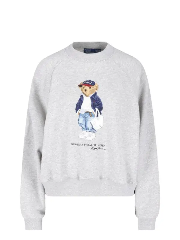 Polo Ralph Lauren Polo Bear Crewneck Sweatshirt - Gray