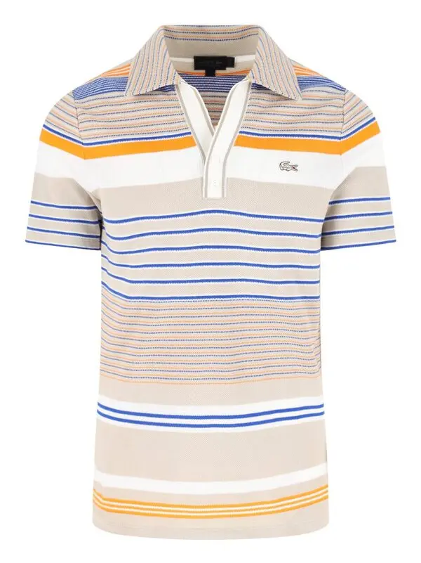 Lacoste Cotton Piqué Polo - Beige