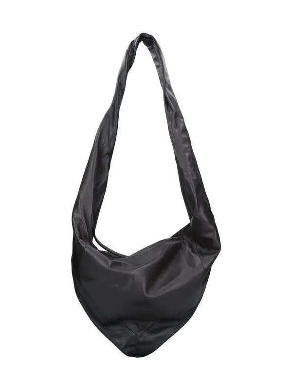 LEMAIRE Small 'scarf' Shoulder Bag - Black