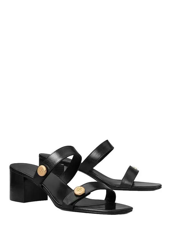 Tory Burch Romy 55 City Sandals - Perfect Black