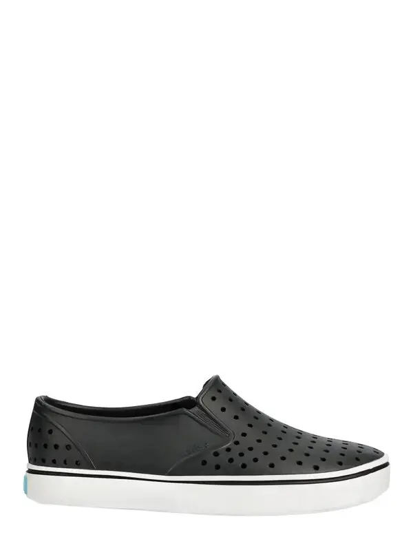 NATIVE Perforated Slip-on Sneakers - Black