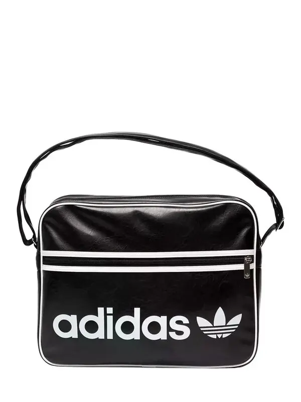 Adidas Logo-print Shoulder Bag - Black