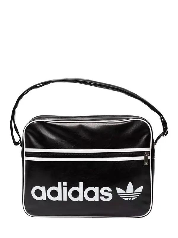 Adidas Logo-print Shoulder Bag - Black