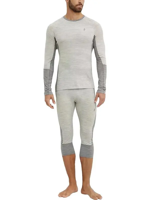 PEAK PERFORMANCE Panelled Cropped Leggings - Grey