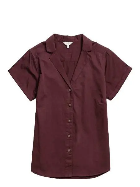 Bridge & Burn Innes Shirt - Burgundy