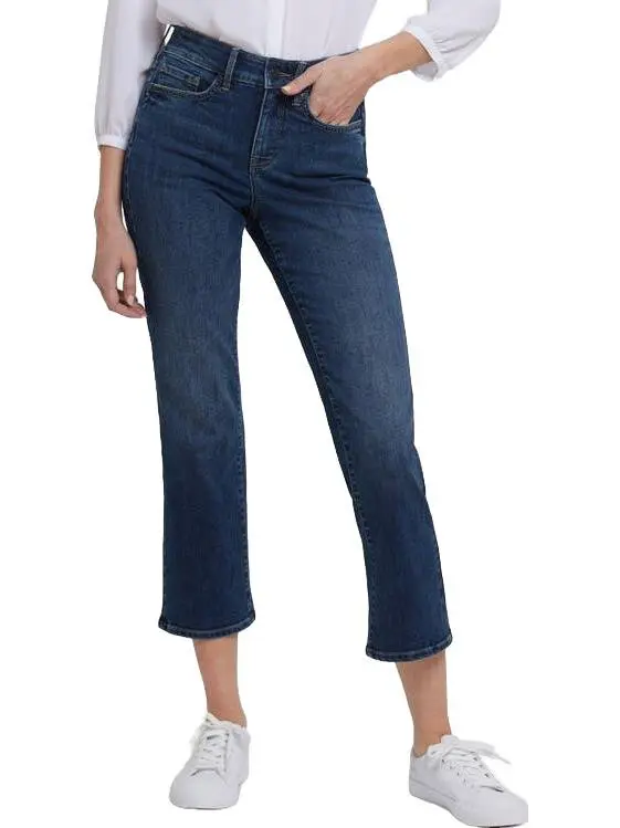 NYDJ Ellison High Waist Ankle Jeans - Blueside