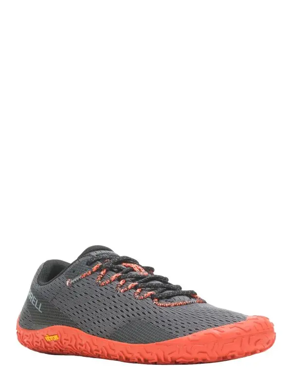 Merrell Vapor Glove 6 Trail Running Shoe - Granite/tangerine