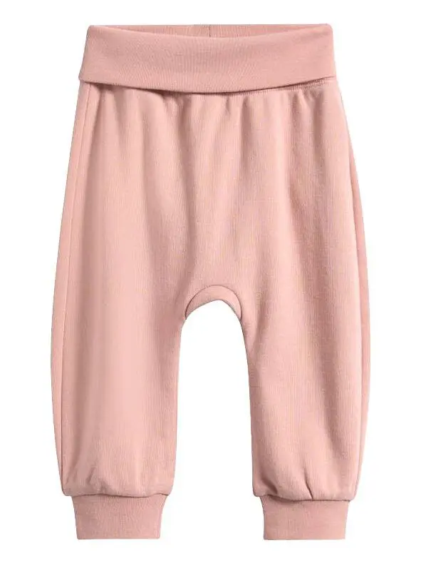QUINCY MAE Organic Cotton Joggers - Mauve