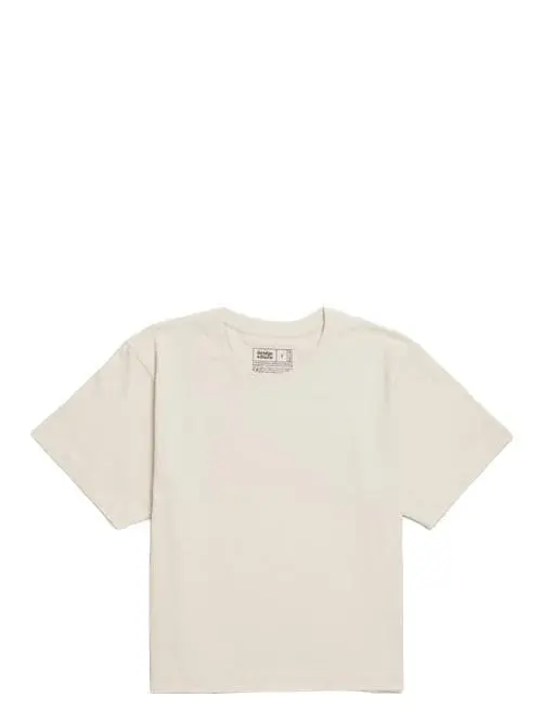 Bridge & Burn Recycled Boxy Tee - Ivory