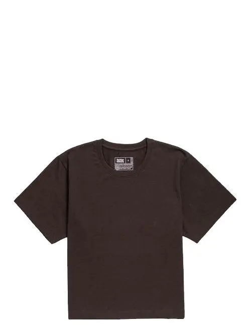 Bridge & Burn Recycled Boxy Tee - Truffle