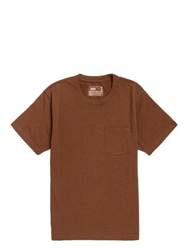 Bridge & Burn Recycled Pocket Tee - Bronze
