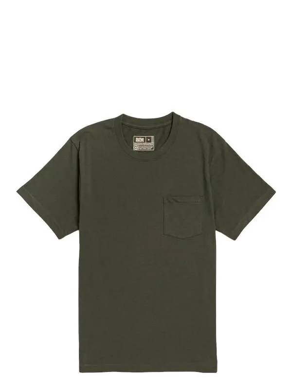 Bridge & Burn Recycled Pocket Tee - Olive