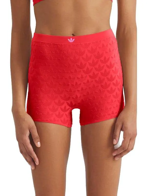 ADIDAS ORIGINALS Microterrot Monogram High Waist Boyshorts - Better Scarlett