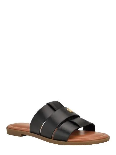 Tommy Hilfiger Moden Slide Sandal - Black