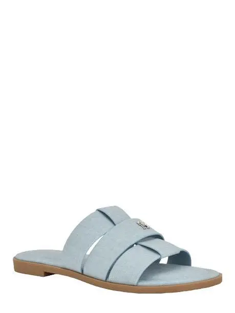 Tommy Hilfiger Moden Slide Sandal - Blue