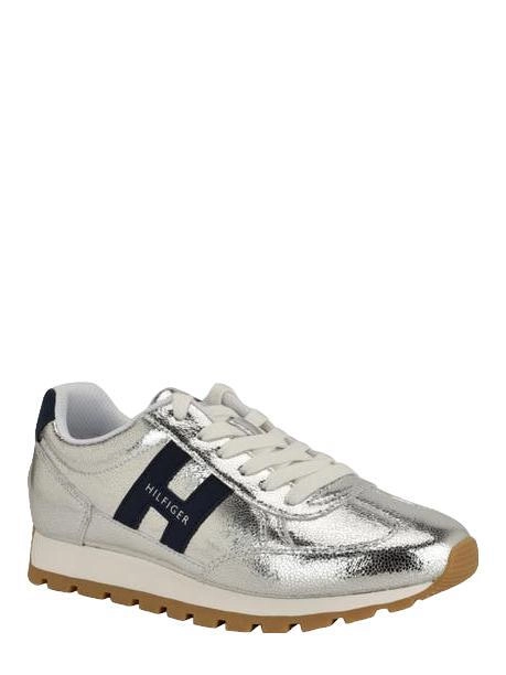Tommy Hilfiger Low-profile Sneakers - Metallic Silver