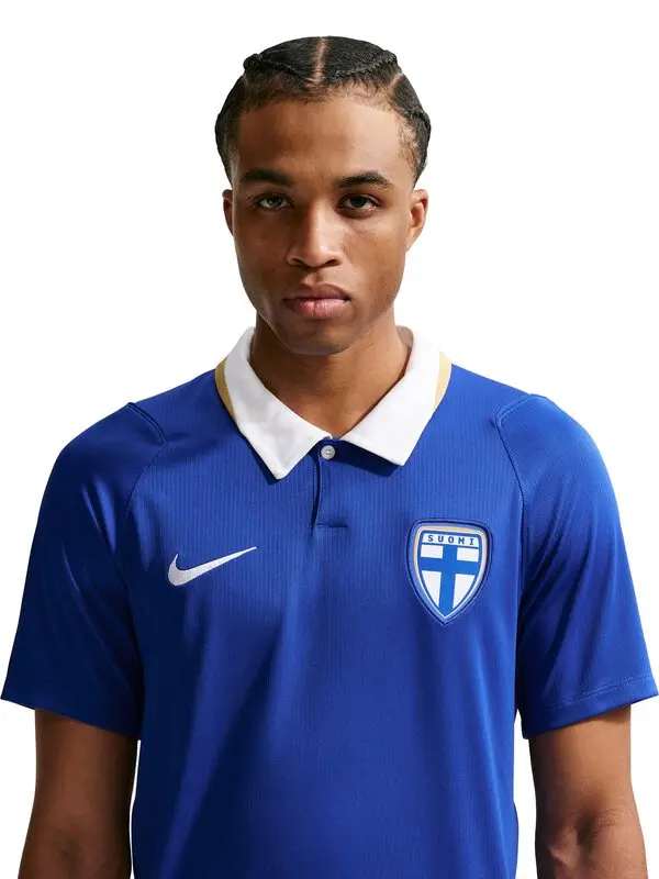 Nike Finland 2026 Stadium Away Dri-fit Soccer Replica Jersey - Blue
