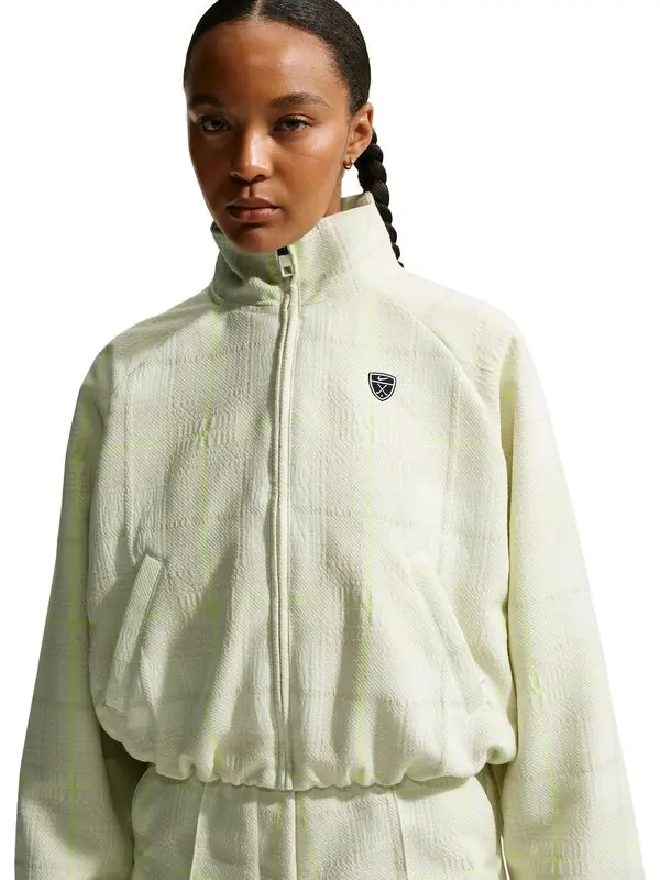 Nike Tartan Golf Jacket - White