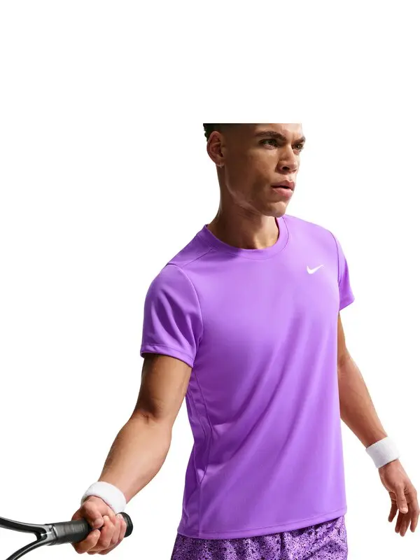 Nike Court Victory Dri-fit Tennis Top - Purple