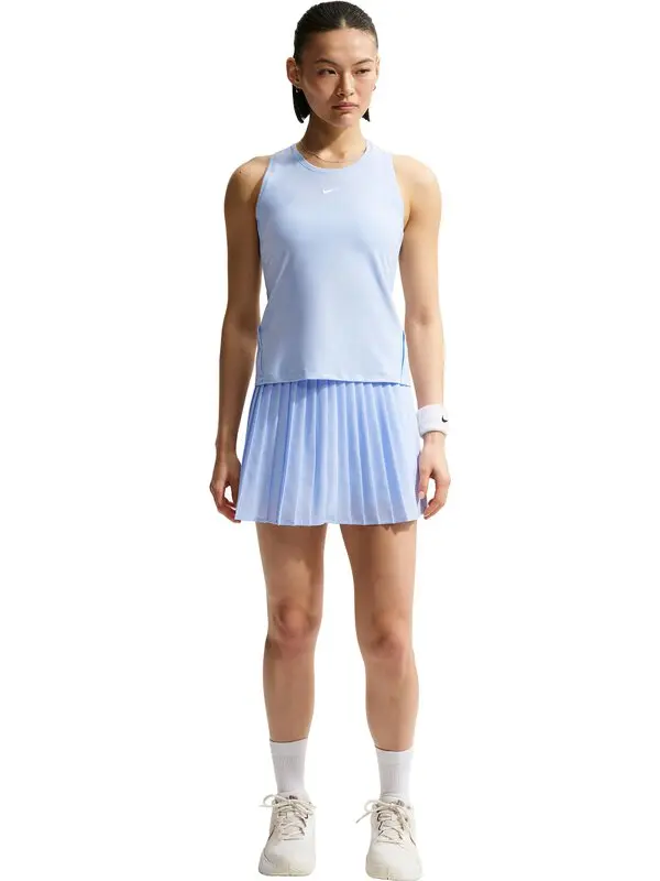Nike Victory Dri-fit High-waisted Tennis Skirt - Blue