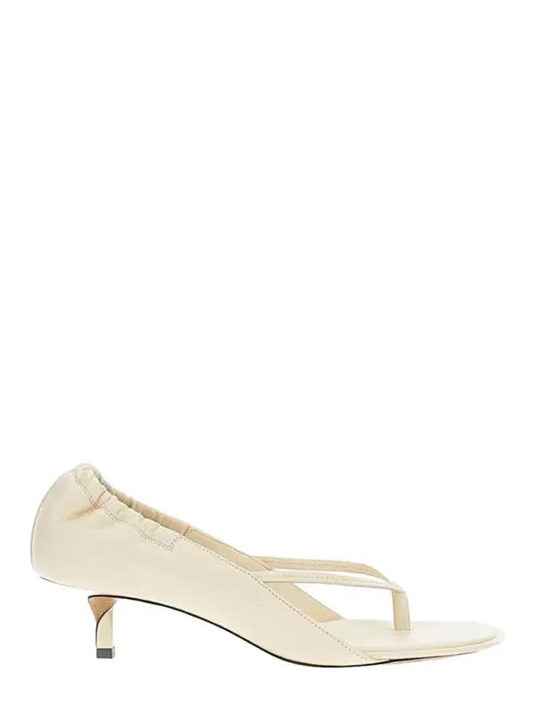 Jacquemus Nu-pieds B Flip-flop Sandals - White