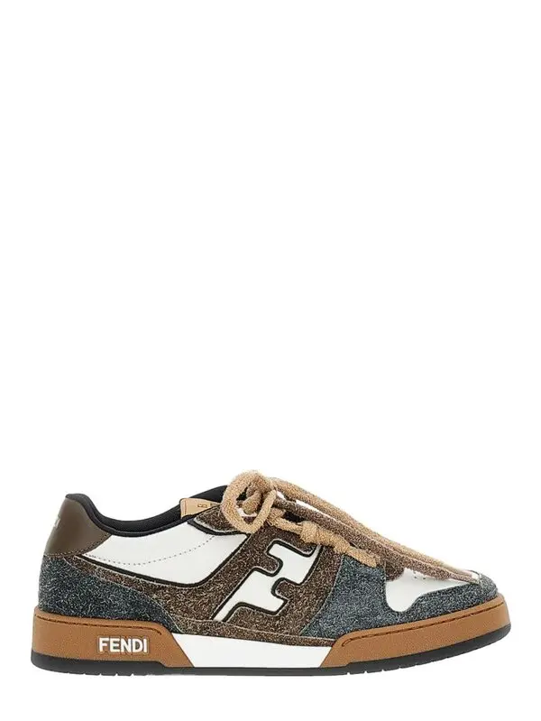 Fendi Match Mix Suede Sneakers - Multicolor