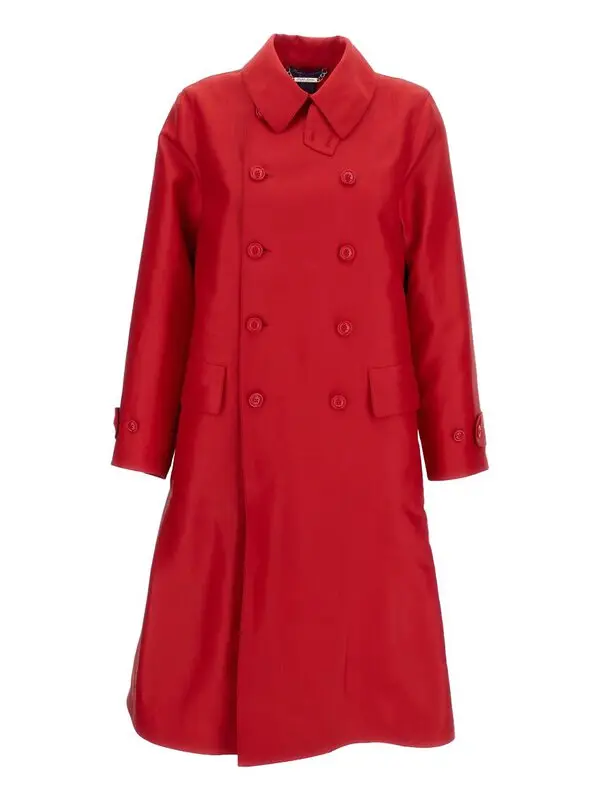 Ralph Lauren Raquel Unlined Coat - Red