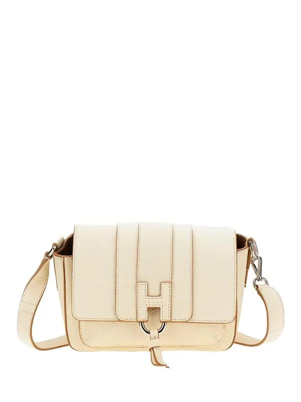 Hogan H01x Flap Bag - White