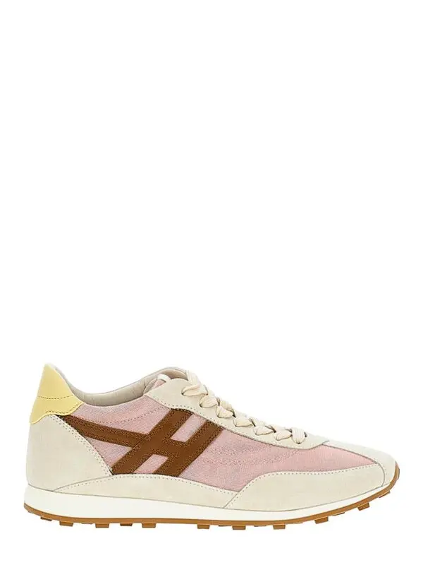 Hogan Athletic H699 Lace-up Sneakers - Rose