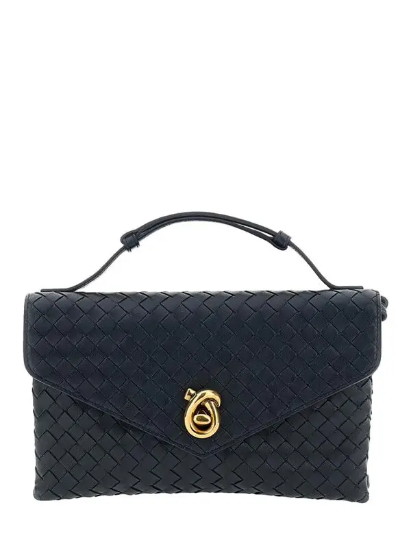 Bottega Veneta Knot Lock Bag - Blue