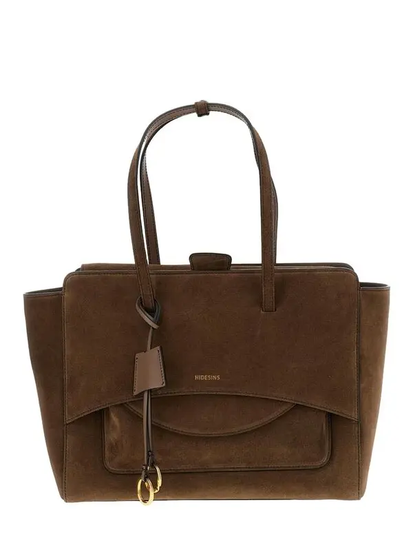 HIDESINS Flap Shoulder Bag - Brown