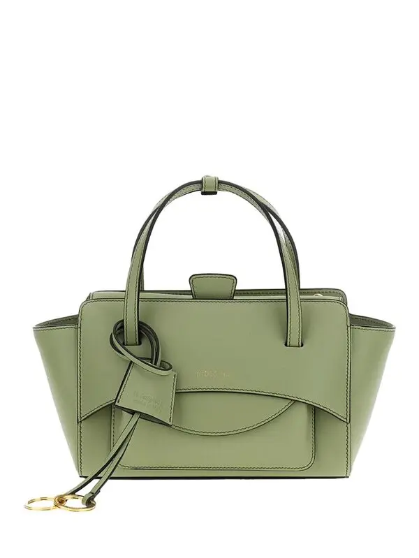 HIDESINS Flap Shoulder Bag - Green