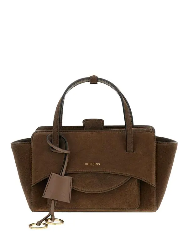 HIDESINS Flap Crossbody Bag - Brown