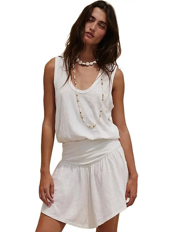 Free People Gigi Mini Dress - Clean Ivory