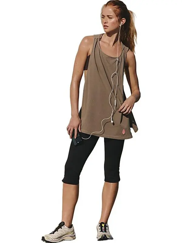 Free People Show Off Tunic - Pewter