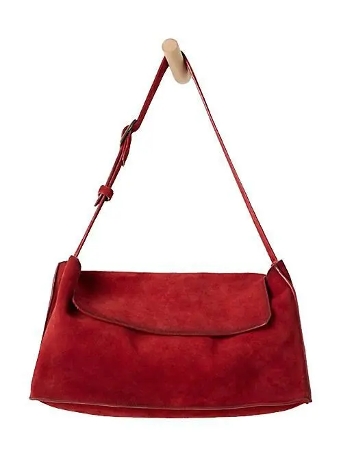 Free People Lottie Messenger Bag - Red